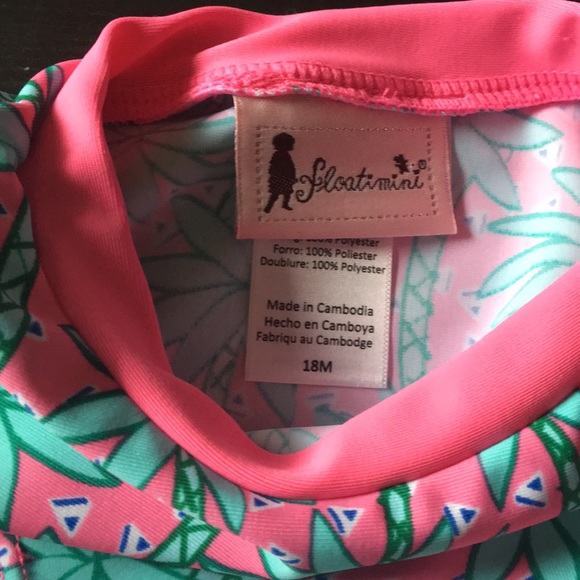 Floatimini | Swim | Floatimini Rash Guard And Bikini Bottom 2 Piece ...